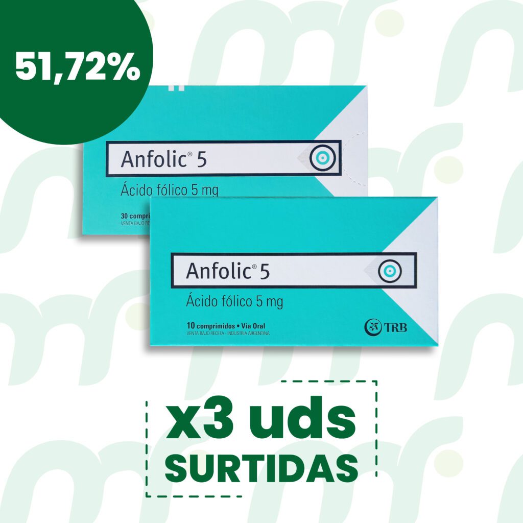 Anfolic *5 mg [combo x3 unidades a elección] - Macrofarma