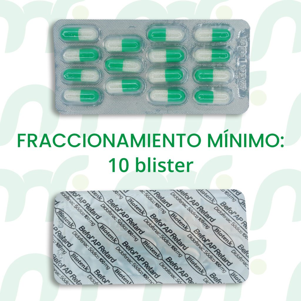 Diclofenac sódico *100 mg / 15 comprimidos - Macrofarma