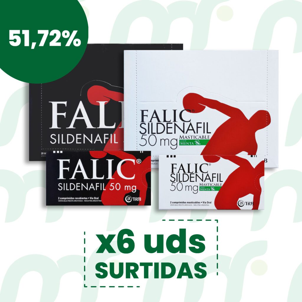 Falic [combo x6 unidades a elección] - Macrofarma