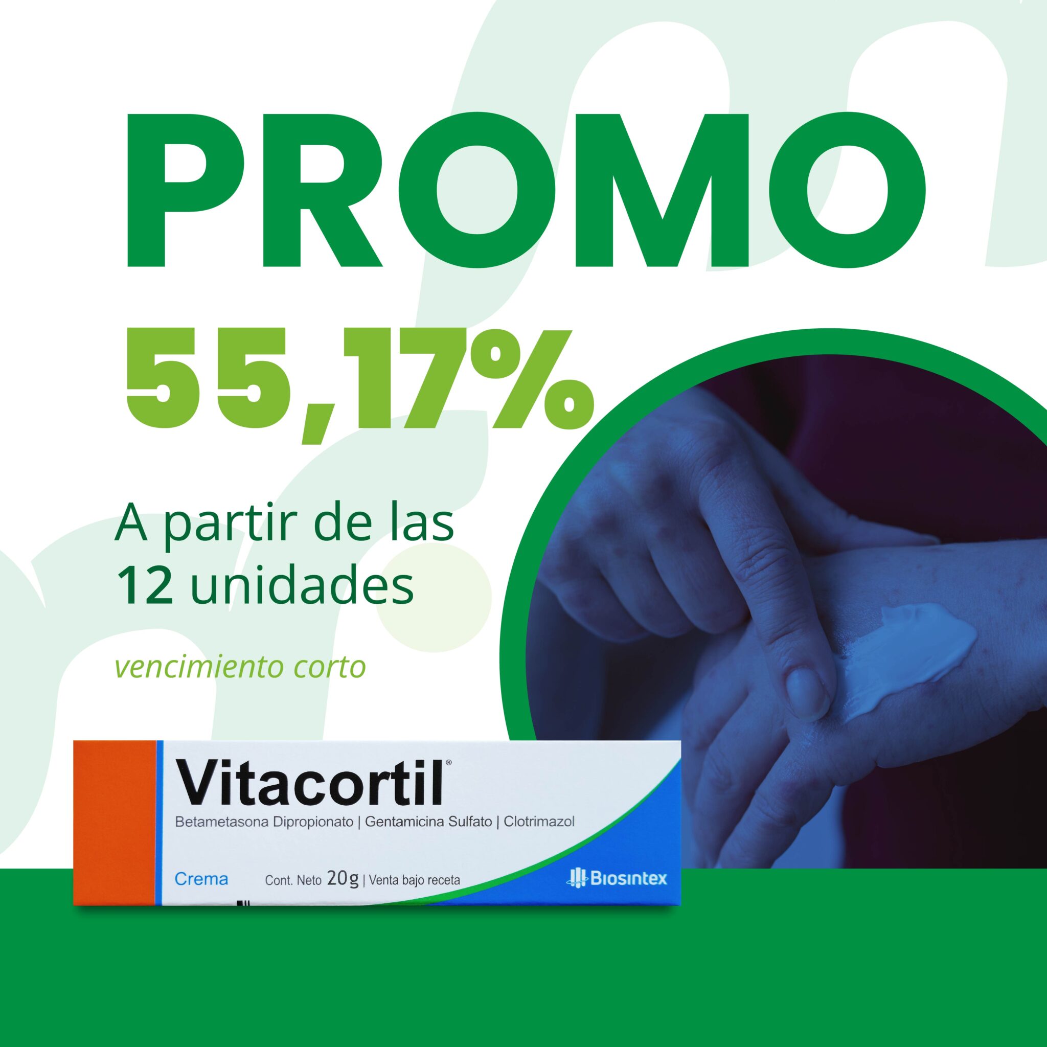 Vitacortil crema *20g [x12 UNIDADES] - Macrofarma